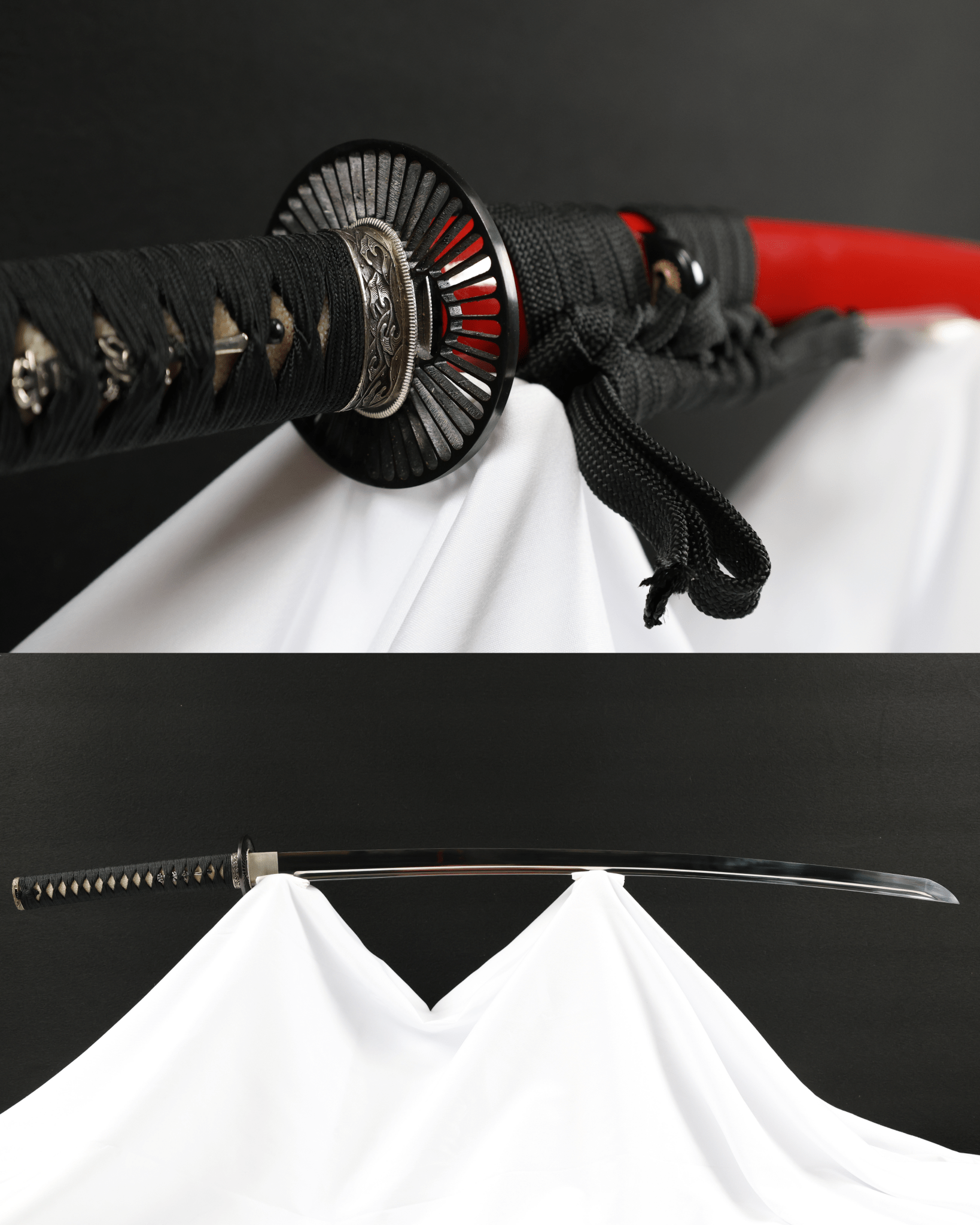 Katana Crimson Water Maru Blade Hijin Koshirae 赤水 | TangGu Sword